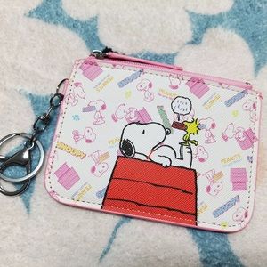 Accessories | Snoopy Coin Card Id Purse Wallet Cartoon Peanuts Pink ...